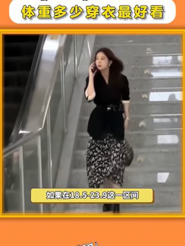 体重在多少的时候穿衣服最好看#bmi计算器 #变美变瘦变好看 #bmi值...