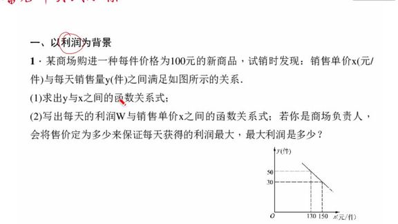 初中二次函数综合系列93课,函数实际问题难吗?数形结合秒杀
