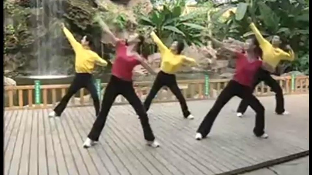 第十套大众广播体操教学视频+Y