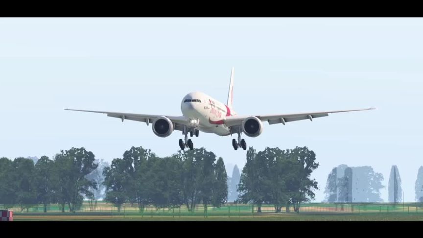 #xplane11 #模拟飞行xp11 #创作灵感 #飞机降落第一视角
