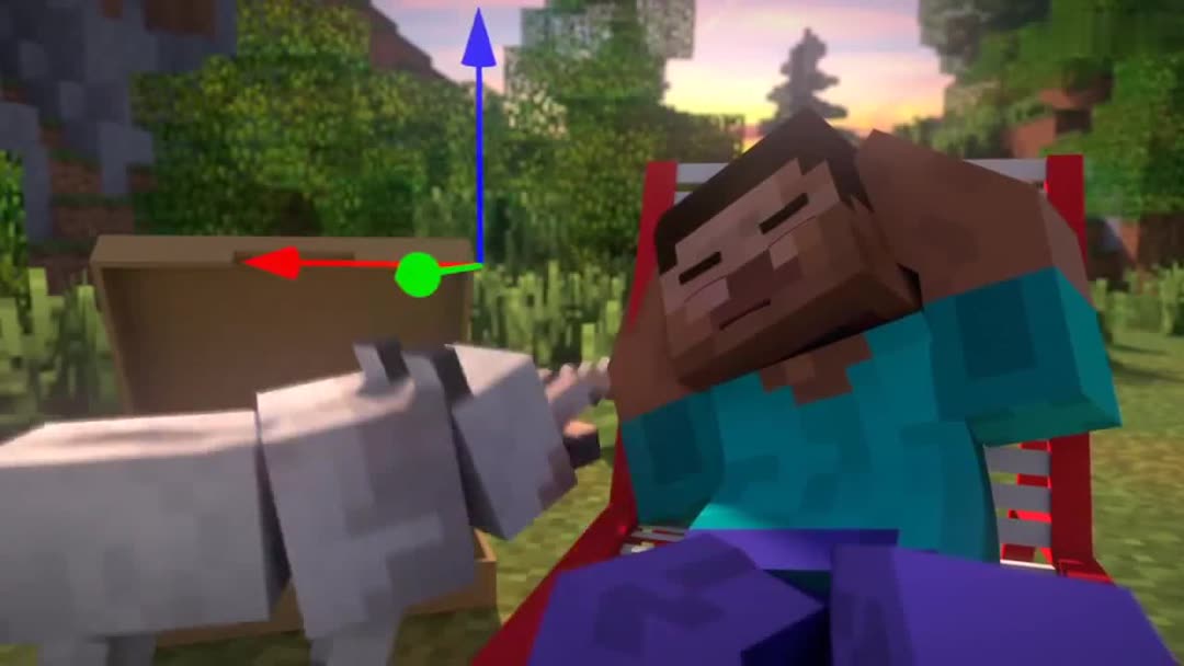 【我的世界嗨皮咳嗽动漫微电影】我的世界动画人生第2部- Part 1