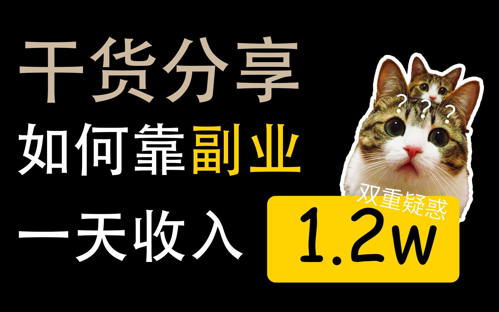 数据分析也能做副业?