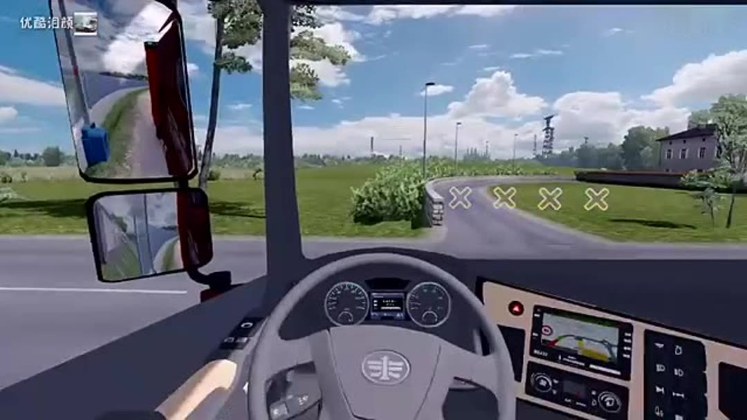 欧洲卡车模拟2:国产重卡解放JH6卡车