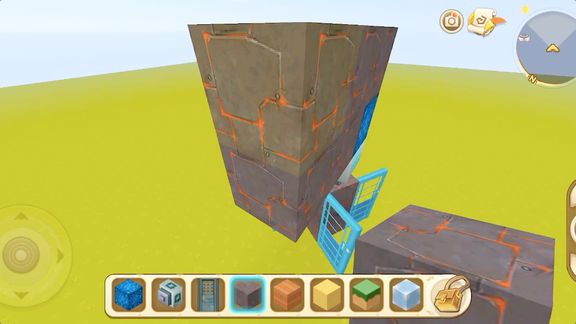 迷你世界:新版旋转门,真的好看又实用啊!