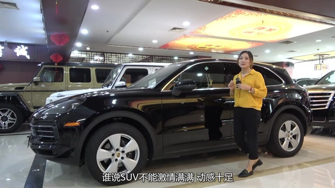 实拍19款保时捷卡宴 豪华SUV实拍介绍 真人配置解读