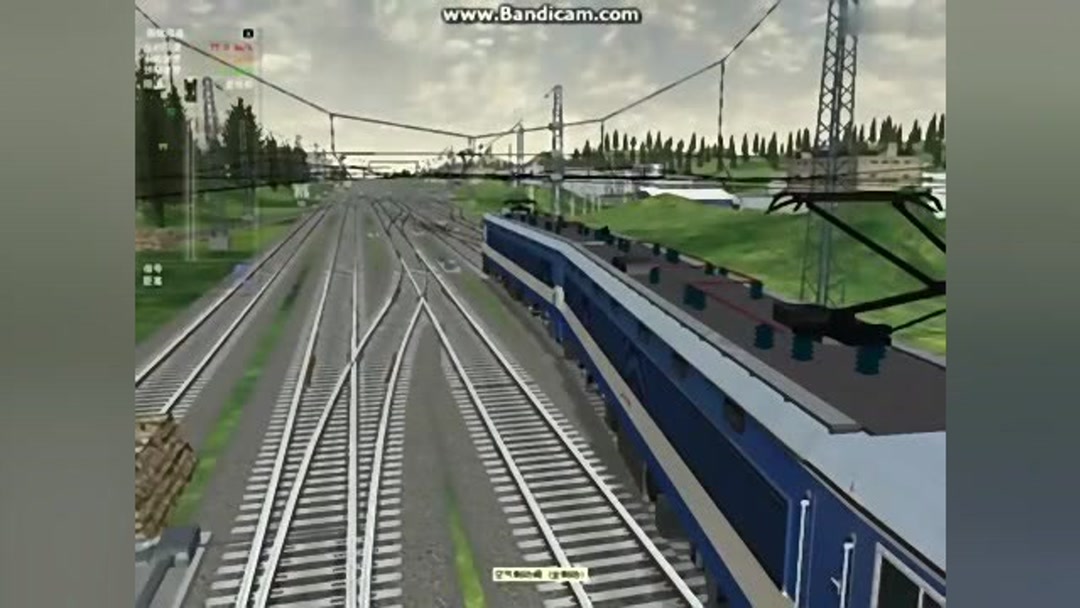 模拟火车出轨事故13