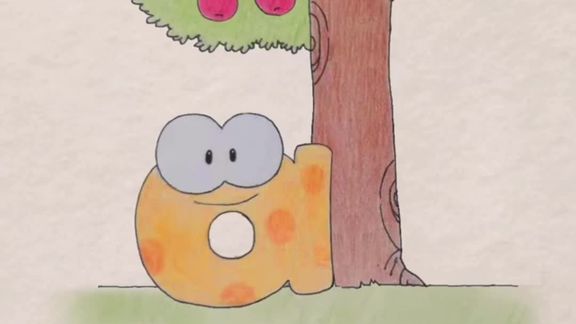 原创插画自然拼读字母音,A到G的自然发音,我全部画出来了ߤ