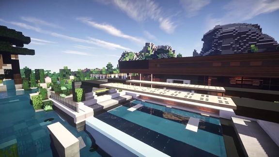 我的世界-现代房子