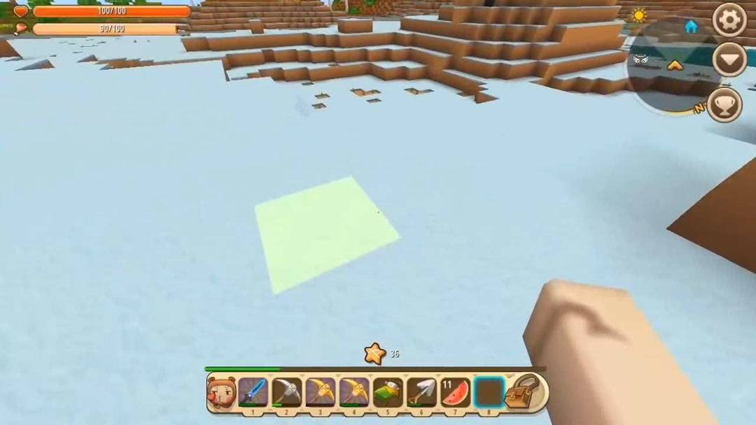 【迷你世界】雪地大冒险