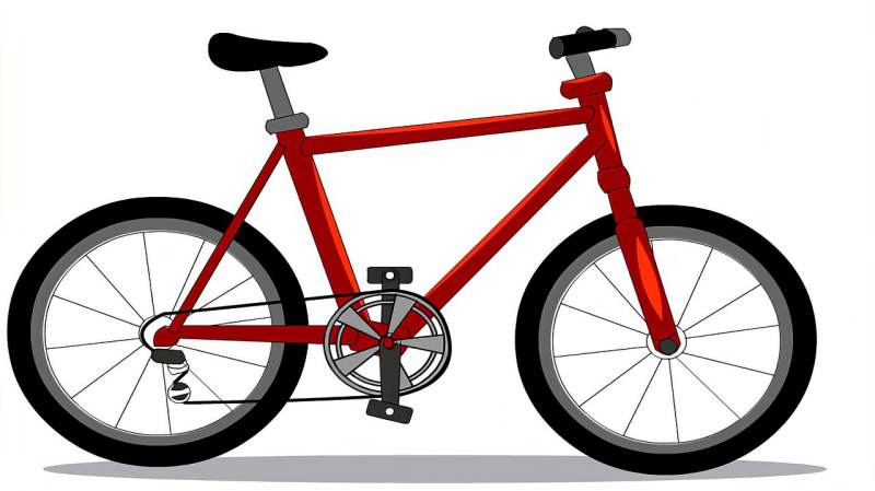动画制作自行车行驶,听音乐看动画