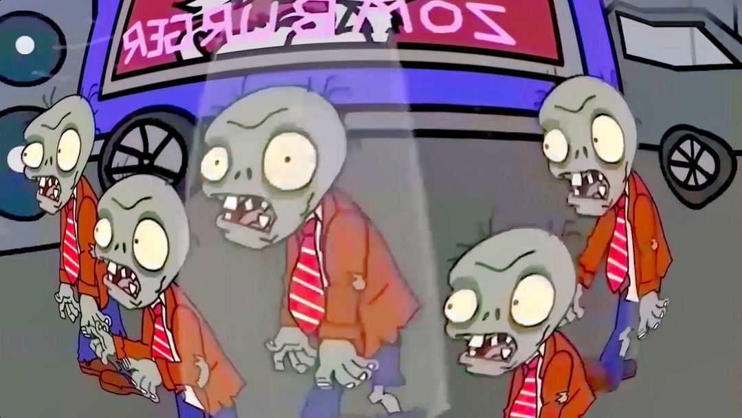 植物大战僵尸搞笑新版 开会的僵尸