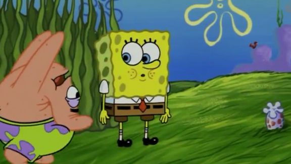 海绵宝宝:派大星给蛤蜊按摩,自己却腰闪了,真是太有意思了