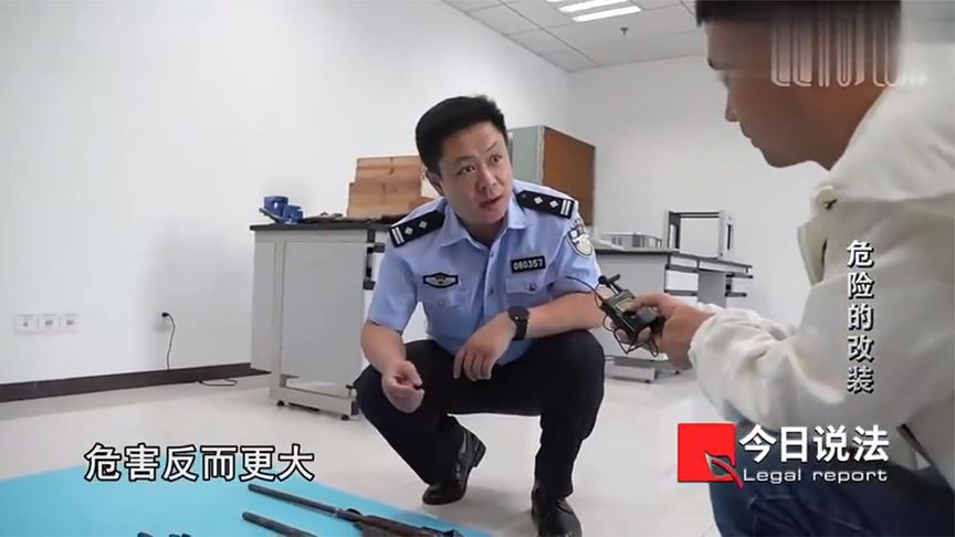 说法:构造简单威力大,建筑工地常用物竟成非法枪械,危险改装!