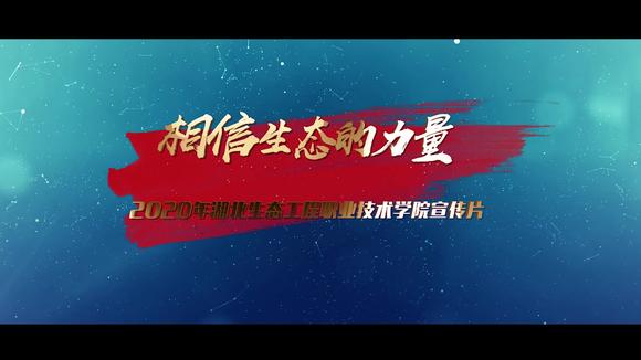 #宣传片 2020 相信生态的力量 相信你自己~~