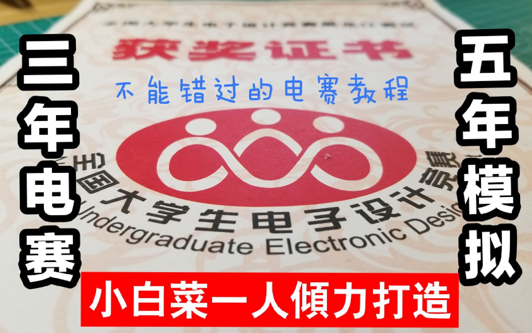 【三年电赛五年模拟】第三集:2015年全国大学生电子设计大赛“风力...