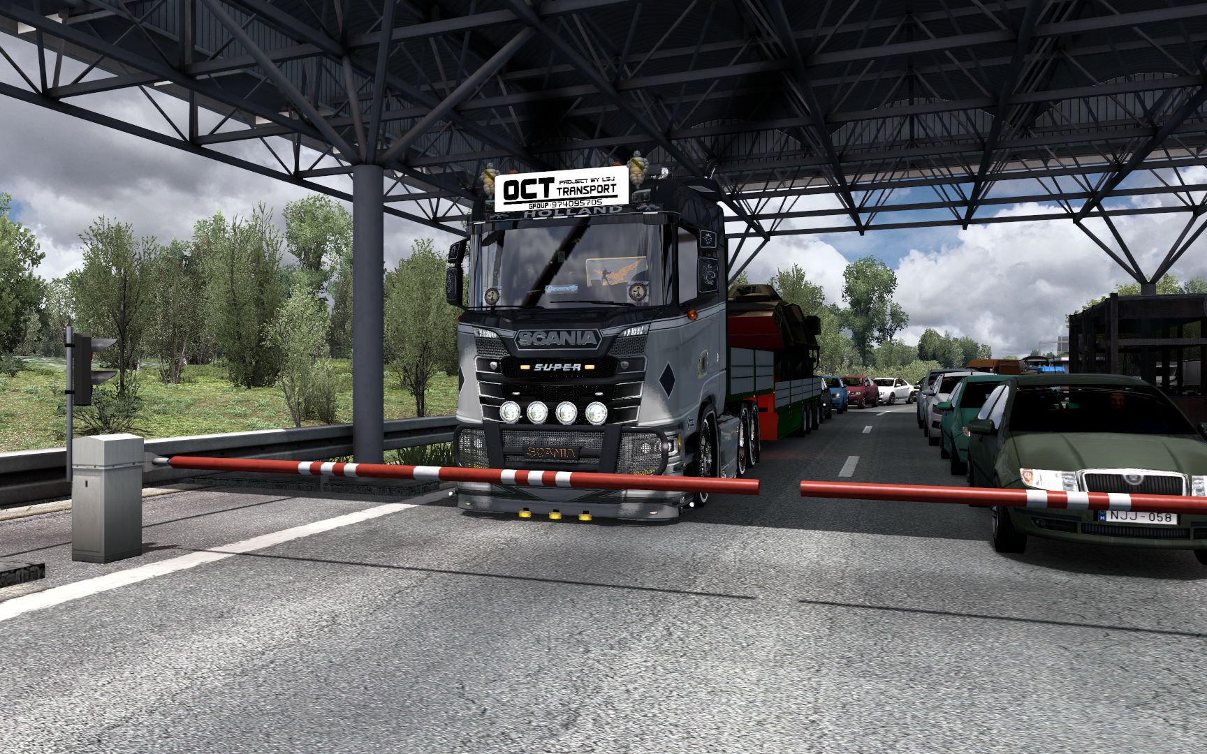 欧卡2-创业记第57集-就因为步兵装甲车,边境安检怎么都过不了