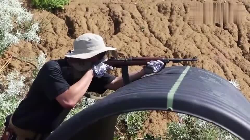 步兵近战武器:M1卡宾枪,靶场实弹射击测试