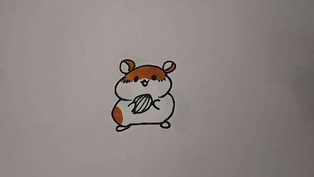 小益姐姐简笔画启蒙 卡通小熊简笔画