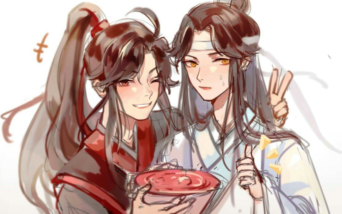 魔道祖师前尘篇(绘画)——全部手绘。