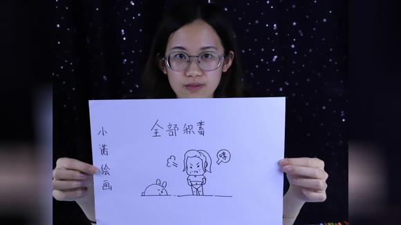 小诺亲子简笔画:儿童简笔画,小诺教你快速画出简单又好看的女孩