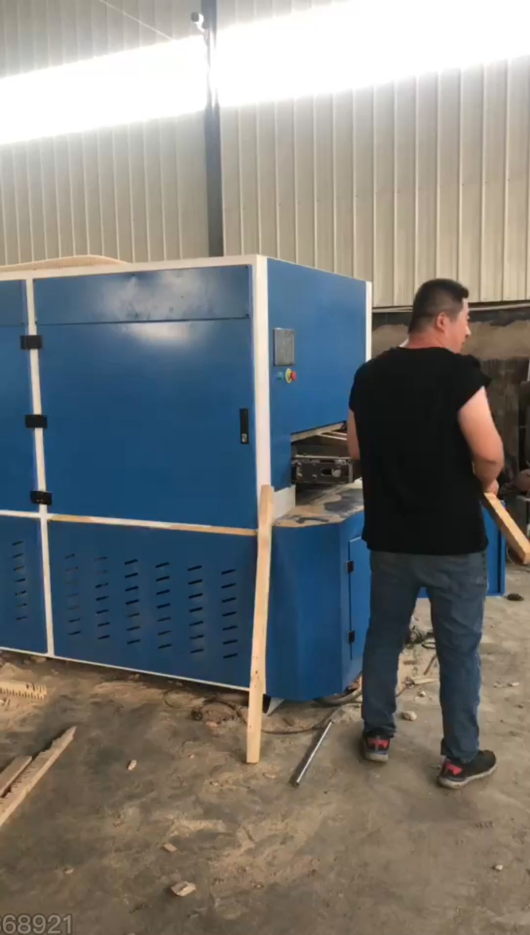 原木力学板开料机 实木门门芯板生产设备