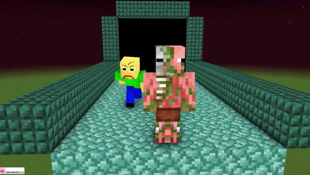 我的世界动画:怪物学院 障碍比赛挑战 怎么后边还有人追 厉害了