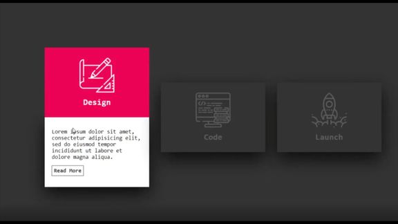 Css 卡片悬停效果 | Html & Css 示例