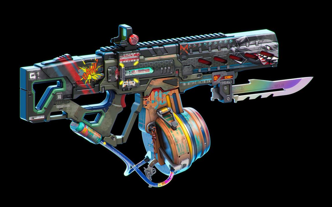 Maya枪械建模,次世代高模制作技巧讲解,枪械基本布线讲解