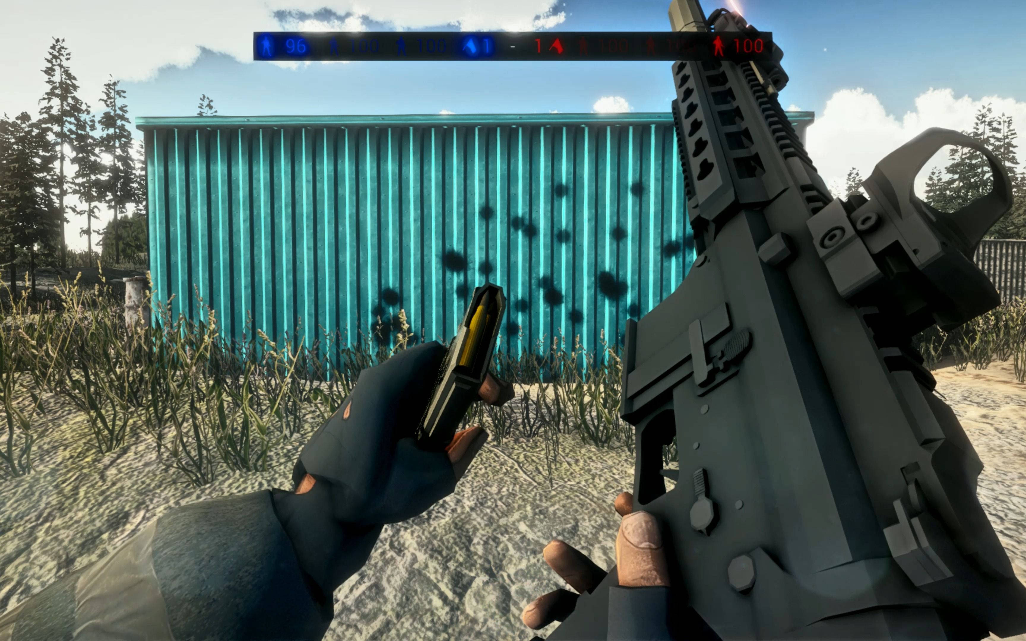 【战地模拟器武器】企鹅框架 HK416