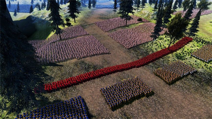 斯巴达、黄金骑士10万大军攻城战,战况惨烈,史诗战争模拟