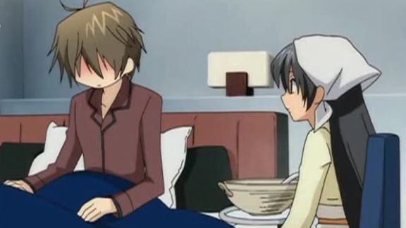 童年漫话:傲娇男主生病要女主喂饭,结果差点被撞掉牙齿