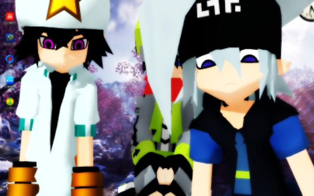 【凹凸世界MMD】救命我的电脑被这三个白痴入侵了