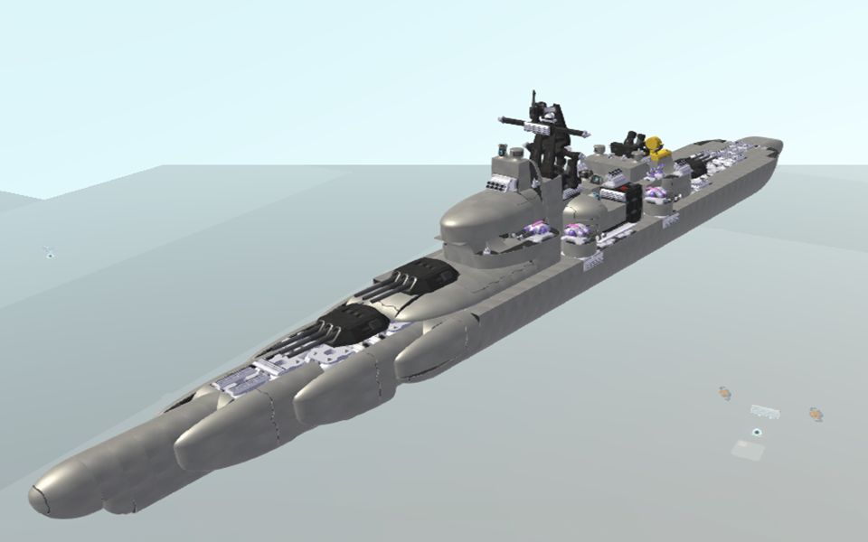 [泰拉科技]衣阿华级战列舰_模型舰