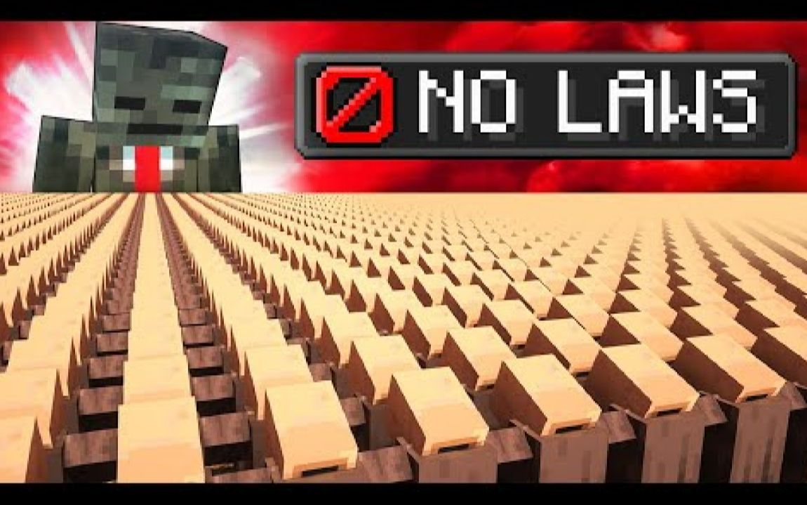 【Minecraft】我让100万个村民在MC中模拟了整个文明!