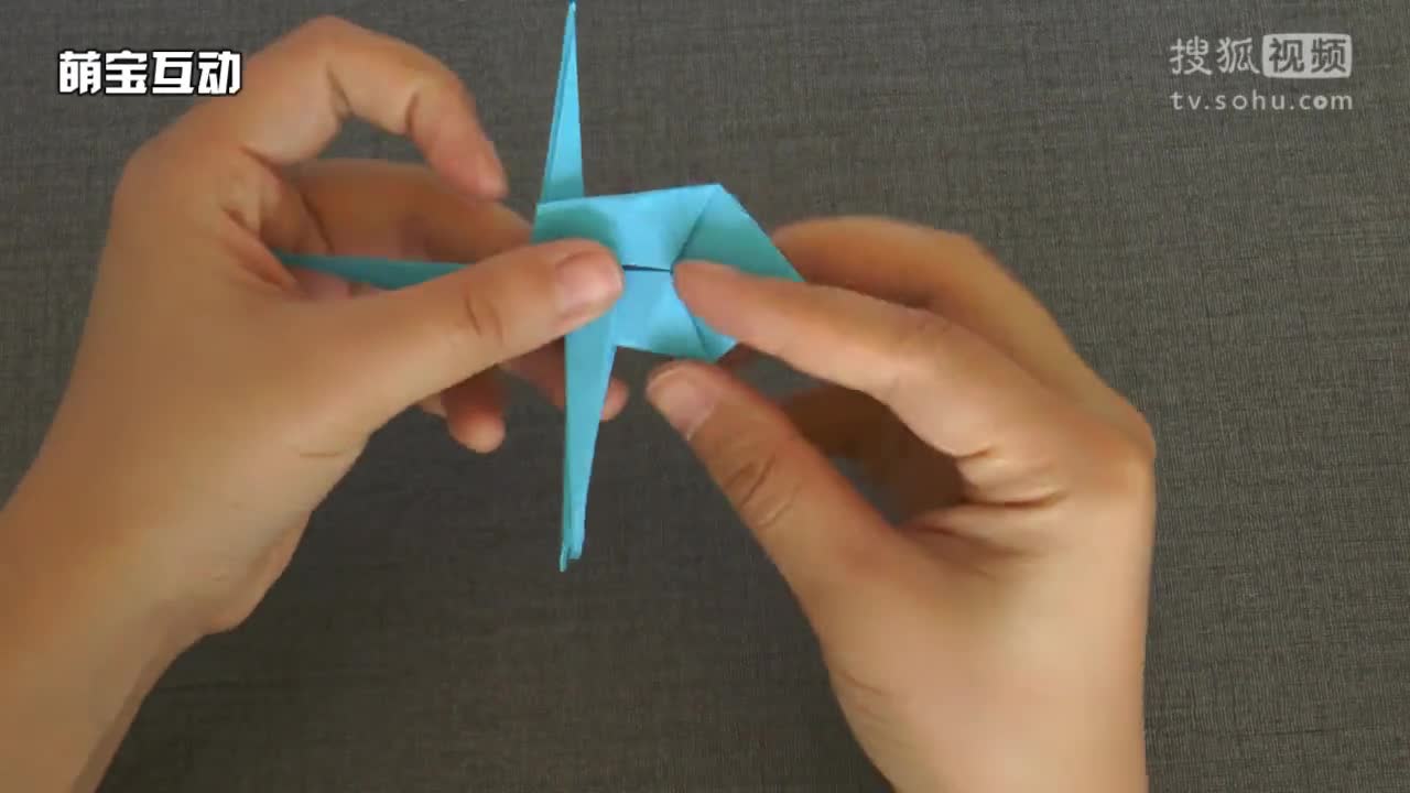 折纸飞机 立体的直升机折纸教程