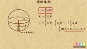 学霸笔记:球的体积