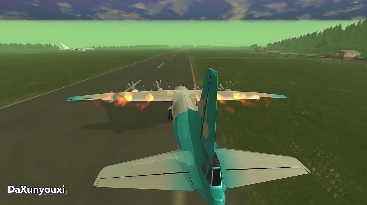 车祸模拟器:飞机起火后还能安全降落也是一种本事