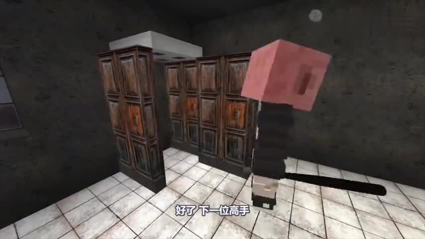 我的世界:新手VS高手!密室逃脱1,看猪人如何就地正法新手