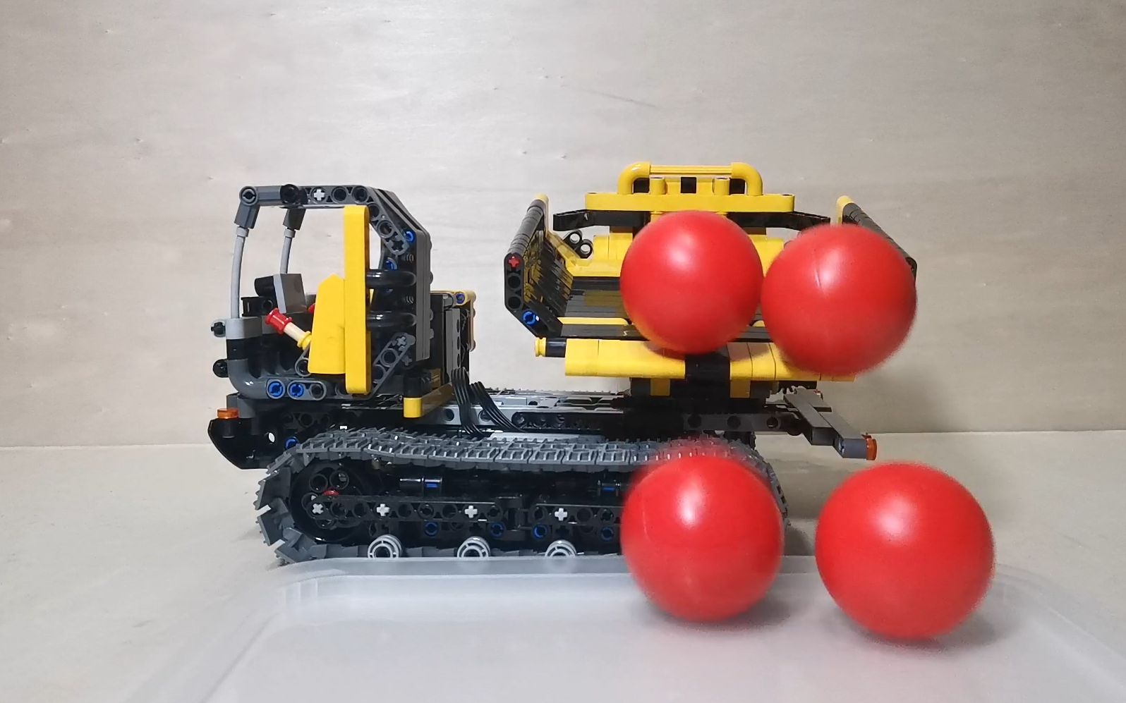 旋转自卸履带车 Tracked-Dumper MOC-52625 [乐高积木moc]