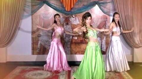 热舞学堂 :小薇肚皮舞 群舞表演