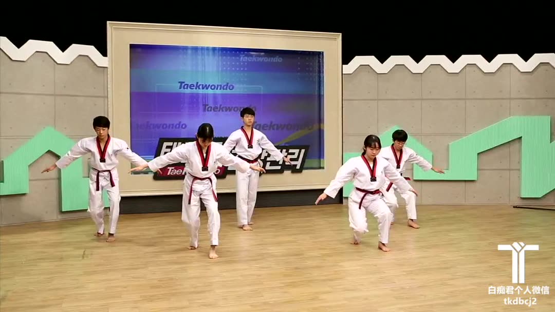 年度跆拳道经典表演