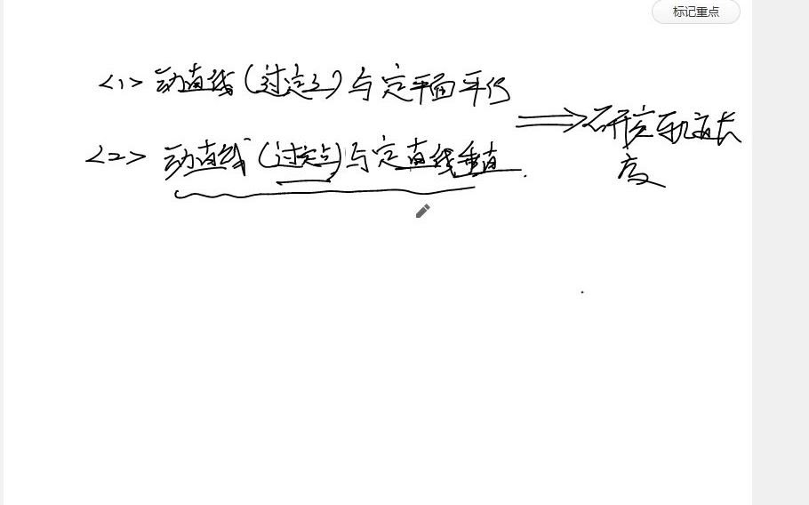立体几何之--动点轨迹问题(1)