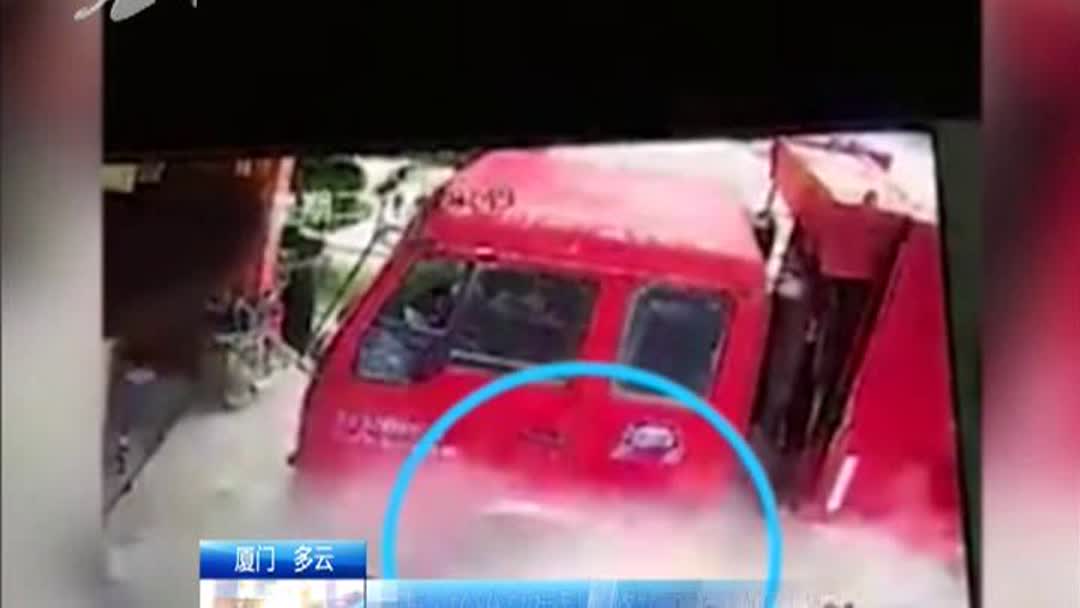 广西:轮胎突然爆炸修车工不幸被震飞身亡