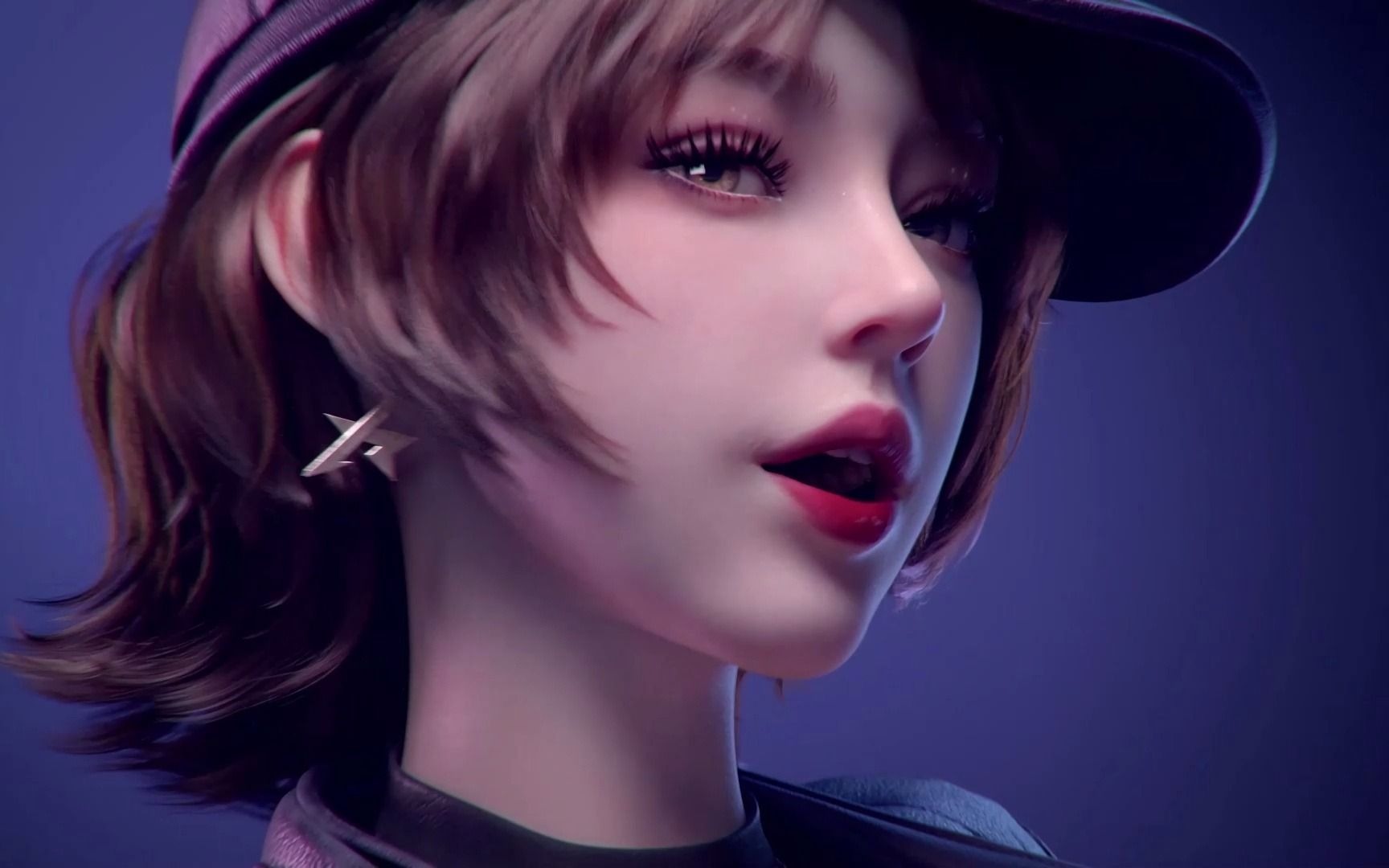 建模了个美女、然后女友提着菜刀找我、原因竟是觉得我不是正经人!