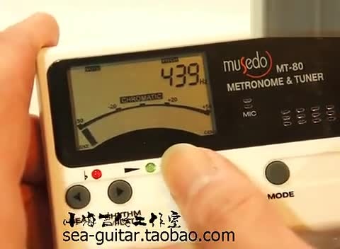 三合一调音器节拍器使用方法