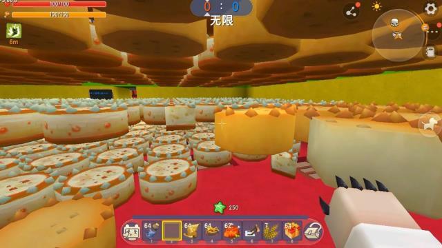 迷你世界:穿越三十道门,蛋糕房教作者做人,瞧瞧连点器的威力