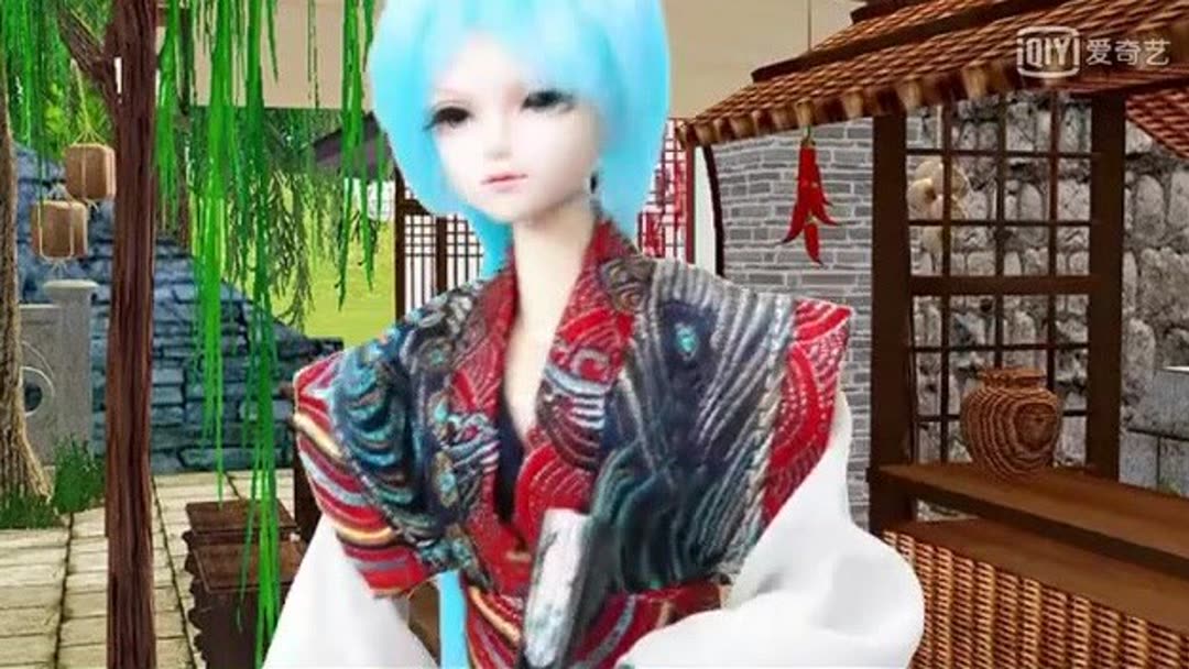 绒绒兔玩具:叶罗丽故事 冰公主把哥哥水王子穿越到古代