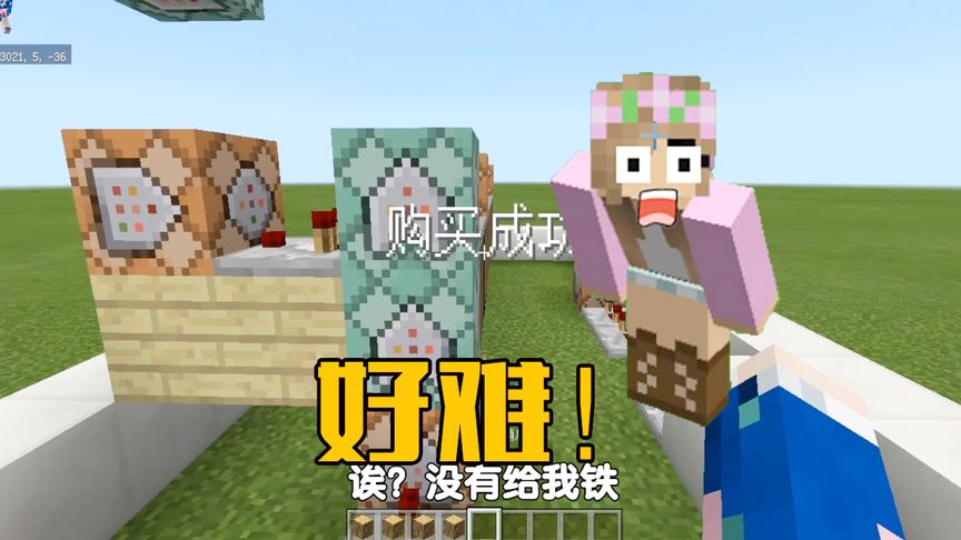 我的世界:挑战最难指令商店!萌新千万别学,我是哭着做完的