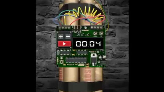 #炸弹模拟器# 定时,等待,一起来爆破!艺术就是爆炸!