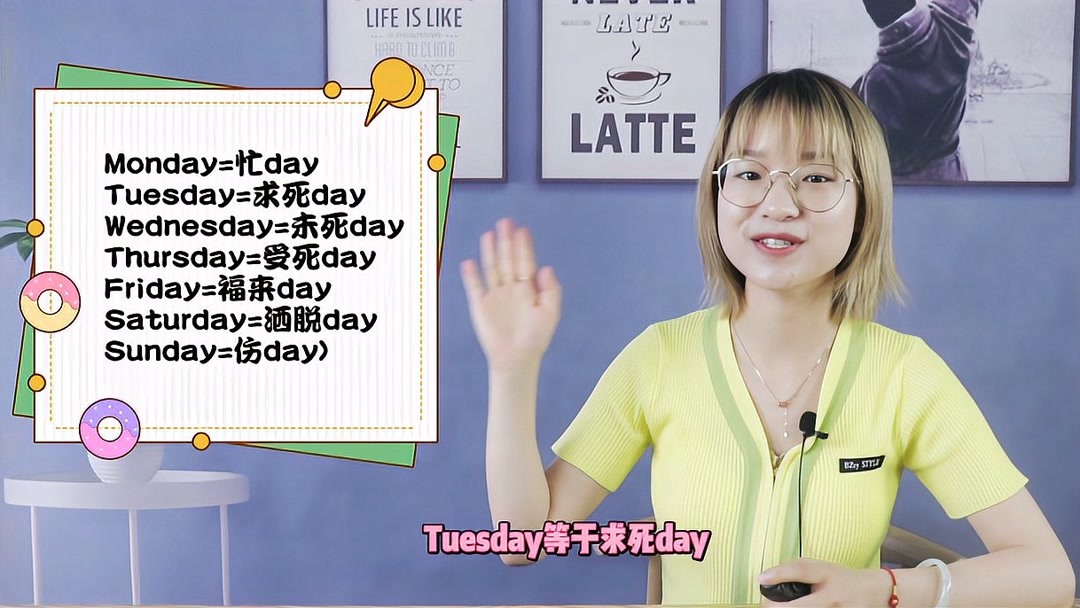 星期一到星期日的英文怎么快速记忆